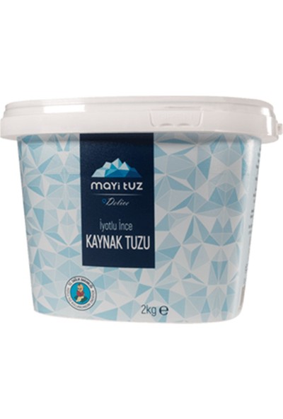 Mayi Tuz Kaynak Tuzu Iyotlu Ince 2 kg Mayi Tuz Kaynak Tuzu Iyotlu Ince 2 kg
