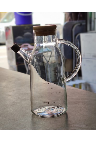 Göksan Mutfak Yağlık Sirkelik Bambu Kapaklı 500CC Göksan Mutfak Yağlık Sirkelik Bambu Kapaklı 500CC