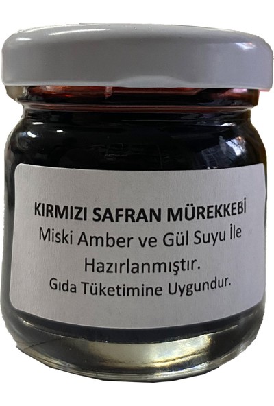 40 ml Kırmızı Safran Mürekkebi Zafran