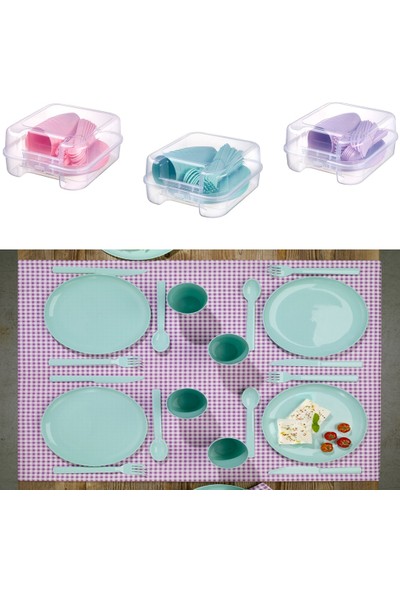 Rennway 6 Kişilik Çantalı Piknik Seti Rennway 6 Kişilik Çantalı Piknik Seti
