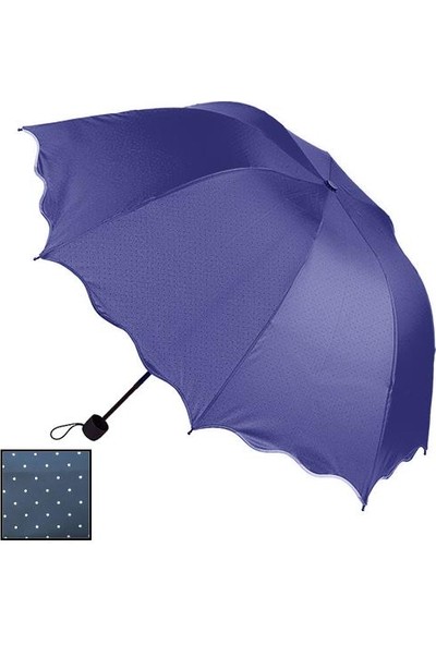 Rubenis RB-065K Lacivert Bayan Şemsiyesi