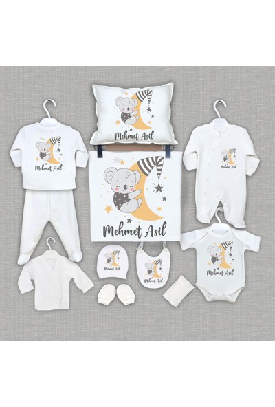 Bebeqon Isme Özel 11'li Organik Hastane Çıkışı