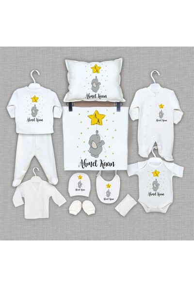 Bebeqon Isme Özel 11'li Organik Hastane Çıkışı