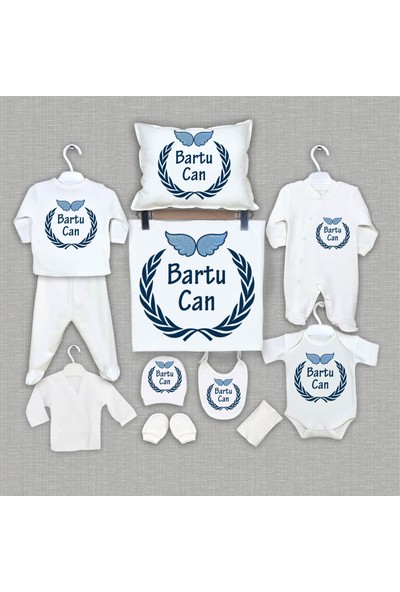 Bebeqon Isme Özel 11'li Organik Hastane Çıkışı