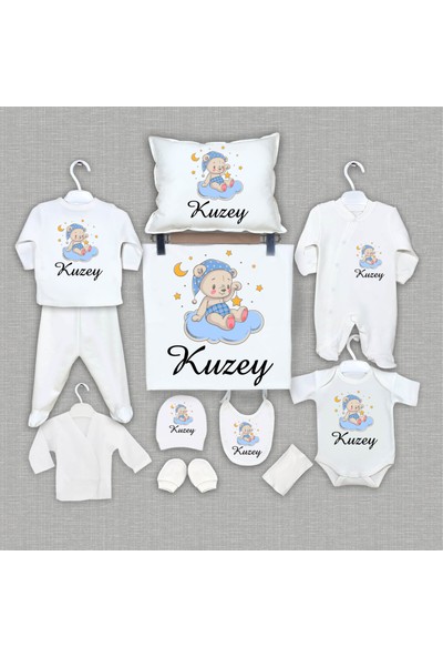 Bebeqon Isme Özel 11'li Organik Hastane Çıkışı