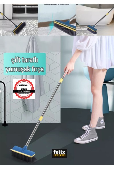 Çift Taraflı Cam Fayans Parke Temizleme