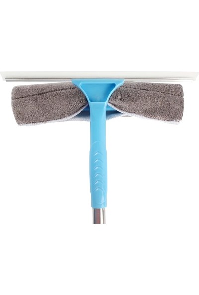 Felix Express Pratik Teleskopik Bez ve Çekçekli Cam Silme Aparatı Felix Express Pratik Teleskopik Bez ve Çekçekli Cam Silme Aparatı