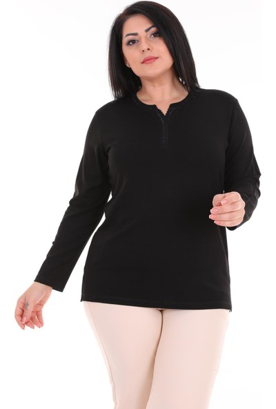 Perla Triko 21K2001 Perla Triko Anne Penye Kışlık Yonca Bluz Perla Triko 21K2001 Perla Triko Anne Penye Kışlık Yonca Bluz