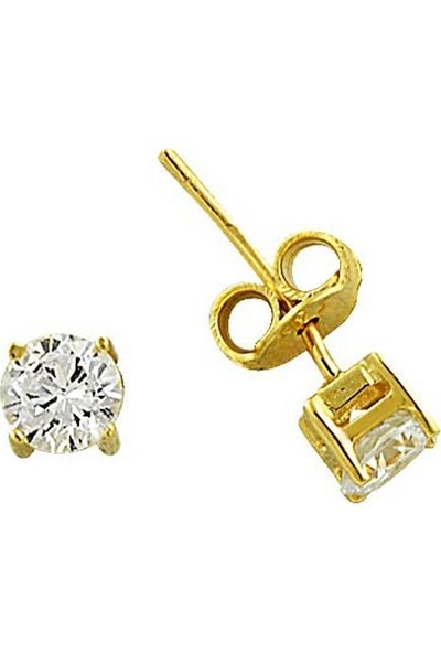 Altınbeyi Tektaş Küpe 14 Ayar Altın 1.09 Gram Altınbeyi Tektaş Küpe 14 Ayar Altın 1.09 Gram