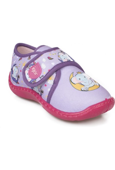 Igor W20116P Cırtlı Kız Çocuk Panduf