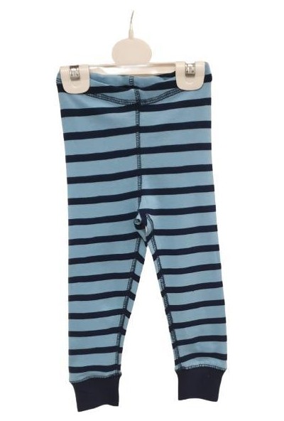 Sea Bubbles Organik Çizgili Slim Pijama Alt Sea Bubbles Organik Çizgili Slim Pijama Alt