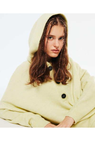 Twist Kapüşonlu Kazak