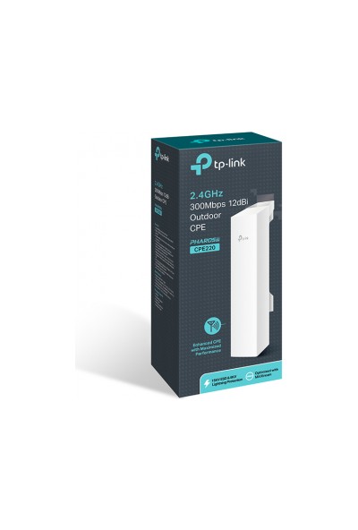 Tp-Lınk CPE220 300MBPS2,4GHZ 12DBI Outdoorcpe 13KM Tp-Lınk CPE220 300MBPS2,4GHZ 12DBI Outdoorcpe 13KM