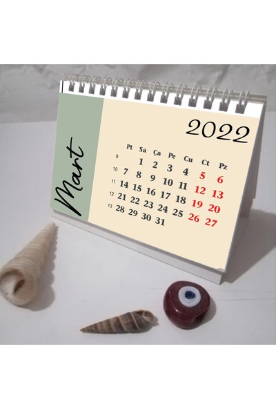 Tellgraf Spiralli Masa Takvimi Tellgraf Spiralli Masa Takvimi