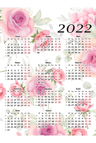 Tellgraf 2022 Duvar Takvimi Tellgraf 2022 Duvar Takvimi