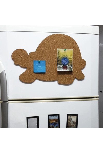 DirektAl Mantar Duvar Dolap Panosu Kaplumbağa Şekilli Arkası Yapışkanlı DirektAl Mantar Duvar Dolap Panosu Kaplumbağa Şekilli Arkası Yapışkanlı