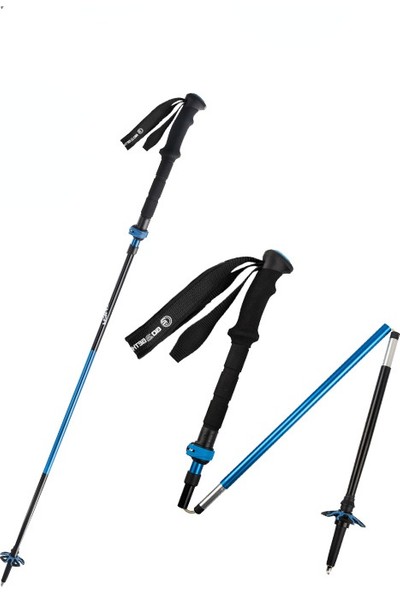 SW Future Ultra Hafif Dış Mekan Alüminyum Alaşımlı Trekking Direği Unisex Katlanır Tutamak (Yurt Dışından)