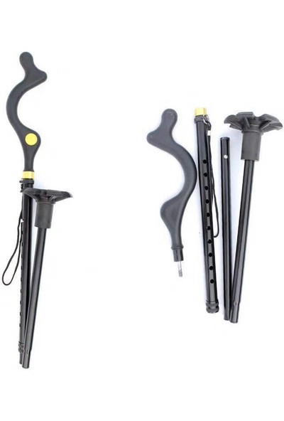 SW Future Dağcılık Seyahat Ayarlanabilir Katlanır Baston (Yurt Dışından)