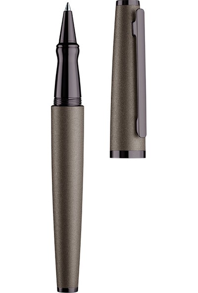Otto Hutt Design 06 Roller Kalem, Gri-Siyah Otto Hutt Design 06 Roller Kalem, Gri-Siyah
