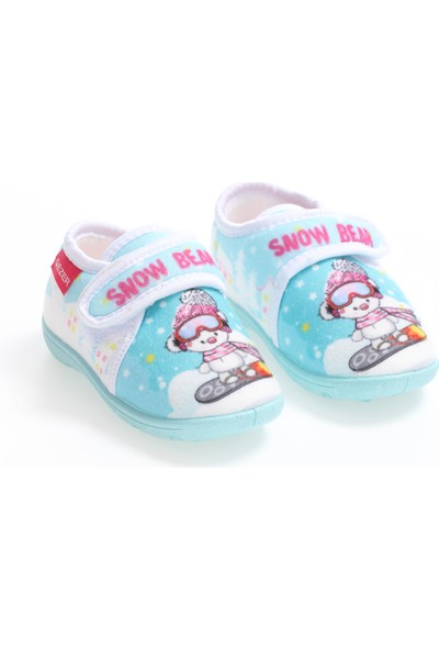 Gezer Kışlık Kız Bebe Panduf Ayakkabı