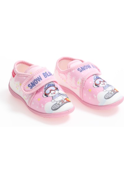 Gezer Kışlık Kız Bebe Panduf Ayakkabı