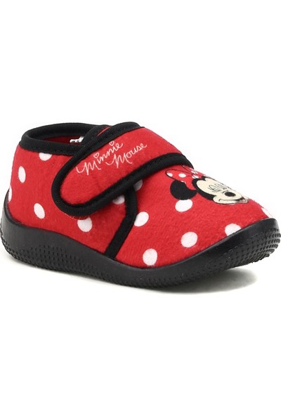 Mickey Mouse MOSTED.B1PR Kırmızı Kız Çocuk Panduf