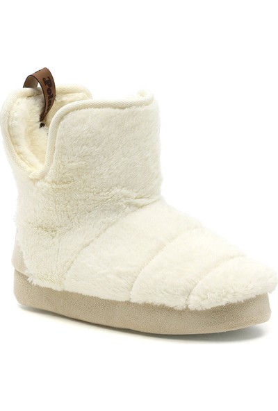 Polaris 601017.Z1PR Beyaz Kadın Panduf