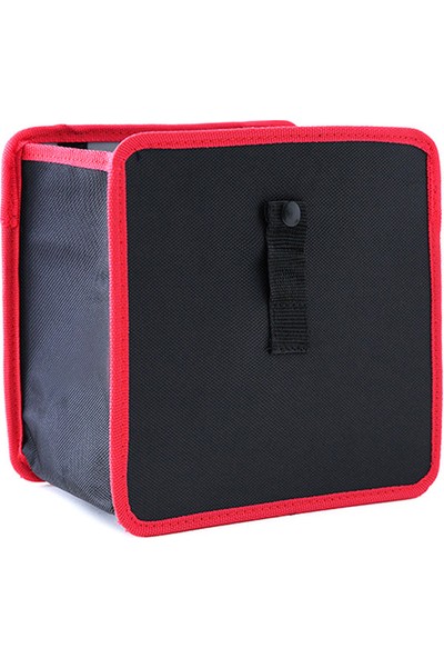 Sakuraa Araba Çöp Kutusu Taşınabilir Sürücü Kutusu Asılı Kırmızı (Yurt Dışından)