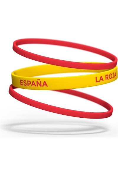 Show Your Colors Ispanya Silikon M-L Bileklik