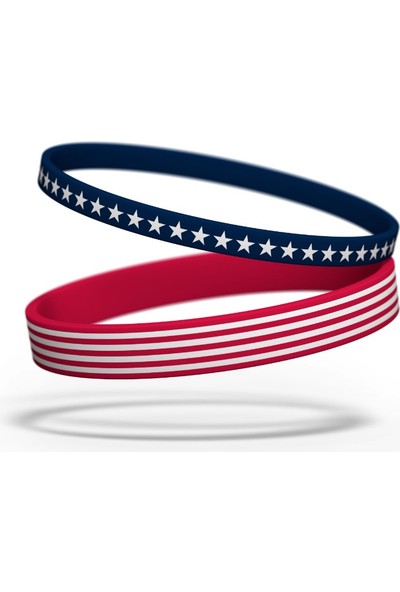 Show Your Colors Amerika Silikon M-L Bileklik