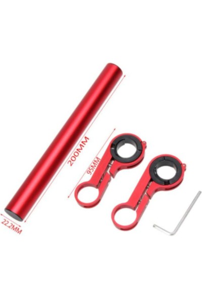 Kocatepe Bike Shop Kırmızı 20 cm Bisiklet - Scooter Gidon Aksesuar Aparati Gidon Genişletici Kocatepe Bike Shop Kırmızı 20 cm Bisiklet - Scooter Gidon Aksesuar Aparati Gidon Genişletici