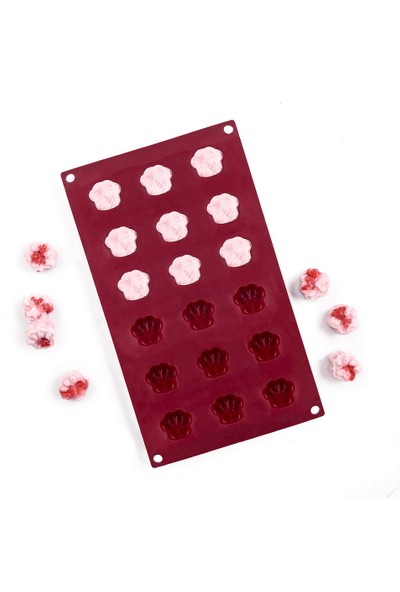 Pet Chef Kedi Silikon Kurabiye ve Dondurma Kalıbı Pati Pet Chef Kedi Silikon Kurabiye ve Dondurma Kalıbı Pati