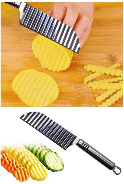 Kitchen Beauty Şekilli Patates Bıçağı