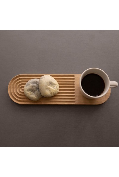 Ciciler Oymalı Ahşap Kahve ve Kek Sunum Ciciler Oymalı Ahşap Kahve ve Kek Sunum