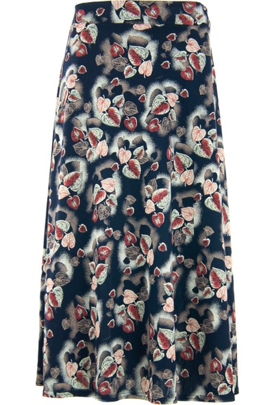 Oppland Kadın Kışlık Desenli Rahat Kesim Likralı Viskon Kumaş Anne Etek Oppland Kadın Kışlık Desenli Rahat Kesim Likralı Viskon Kumaş Anne Etek