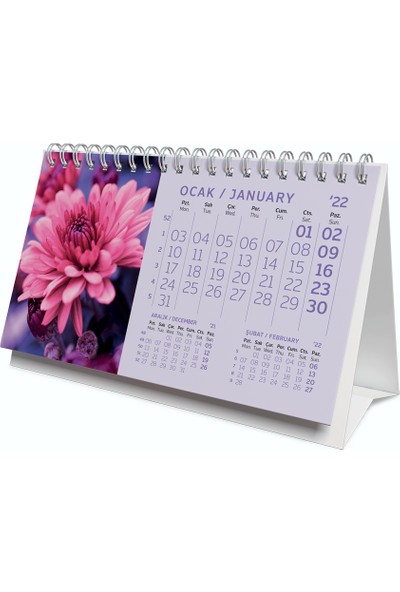 Gıpta 2022 Üçgen Masa Takvimi 9 x 17 cm