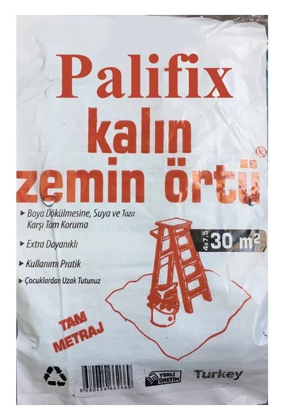 Palifix Kalın Zemin Örtüsü Boya Örtüsü 30 m² Mavi - 10 Adet Palifix Kalın Zemin Örtüsü Boya Örtüsü 30 m² Mavi - 10 Adet