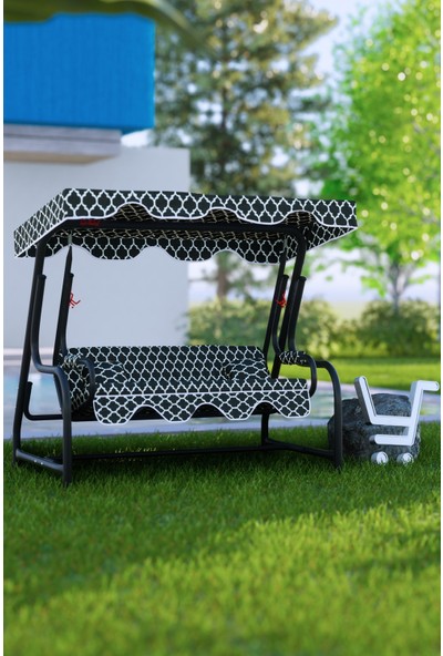Shey Maystro Istanbul 3 Kişilik Bahçe Salıncağı Balkon Salıncak 200 cm