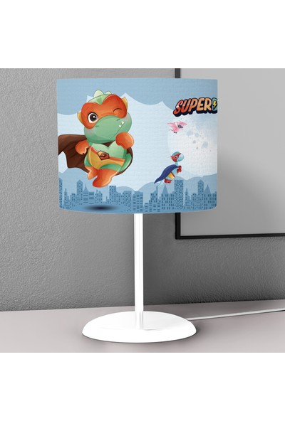 Tiny Baby Concept Kahraman Dinazor Desenli Çocuk Odası Dijital Baskılı Çocuk Odası Masaüstü Abajur Avize Tiny Baby Concept Kahraman Dinazor Desenli Çocuk Odası Dijital Baskılı Çocuk Odası Masaüstü Abajur Avize