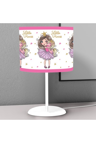 Tiny Baby Concept Küçük Prenses Unicorn Desenli Çocuk Odası Dijital Baskılı Çocuk Odası Masaüstü Abajur Avize Tiny Baby Concept Küçük Prenses Unicorn Desenli Çocuk Odası Dijital Baskılı Çocuk Odası Masaüstü Abajur Avize