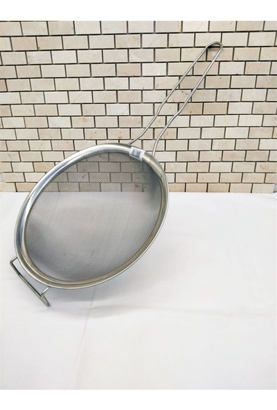 Pembis Consept Büyük Boy Çelik Kevgir 28 cm