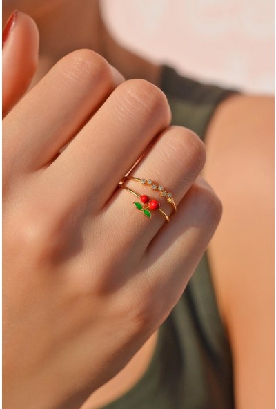 S&A Accessories Ayarlanabilir Kiraz Yüzük