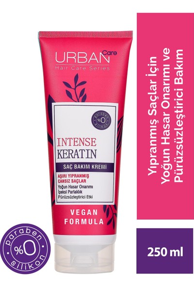 URBAN Care Intense Keratin Saç Bakım Kremi 250 ml URBAN Care Intense Keratin Saç Bakım Kremi 250 ml