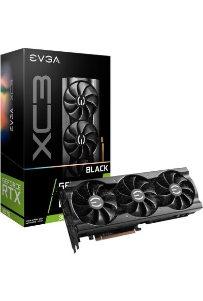 Evga GeForce RTX 3070 XC3 8GB GDDR6 Ultra Gaming 256 bit Ekran Kartı 08G-P5-3755-KL Evga GeForce RTX 3070 XC3 8GB GDDR6 Ultra Gaming 256 bit Ekran Kartı 08G-P5-3755-KL