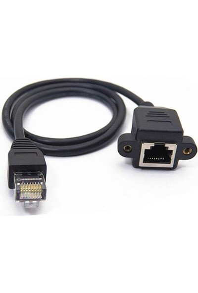 Motorobit RJ45 50CM Panel Tipi Ethernet Uzatma Kablosu Motorobit RJ45 50CM Panel Tipi Ethernet Uzatma Kablosu