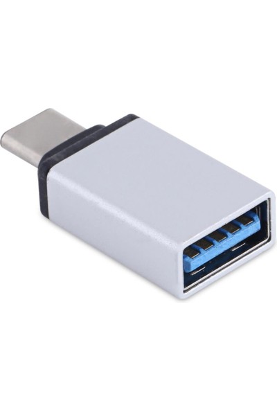 Motorobit Type-C Otg Dönüştürücü- USB Çevirici - Gümüş