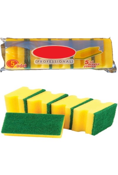 Fırsat Yapı Market Profesyonel Bulaşık Süngeri Oluklu 5li Fırsat Yapı Market Profesyonel Bulaşık Süngeri Oluklu 5li