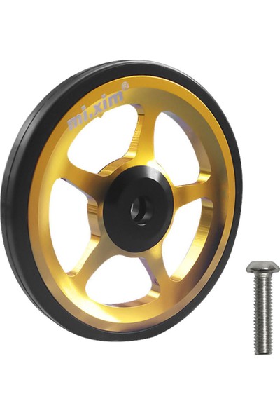 Homyl Katlanır Bisiklet Kolay Tekerlek Alaşımlı Bisiklet Refiti Altın Için Kolay (Yurt Dışından)