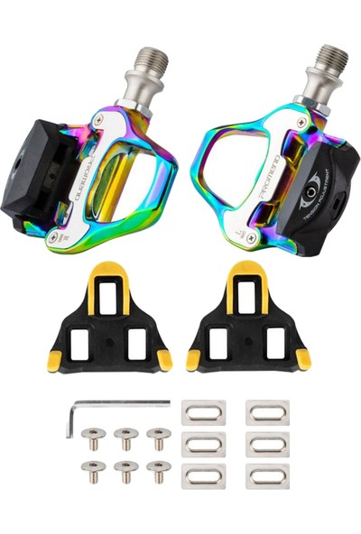 Homyl Yol Bisikleti Bisiklet Pedalı Cleats Set Slipless Pedallar Spd Için Cıvatalar (Yurt Dışından) Homyl Yol Bisikleti Bisiklet Pedalı Cleats Set Slipless Pedallar Spd Için Cıvatalar (Yurt Dışından)