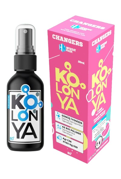 Hipokrat Mask Changers Çocuk Kolonya Gümüş Iyonizer 50 ml Hipokrat Mask Changers Çocuk Kolonya Gümüş Iyonizer 50 ml